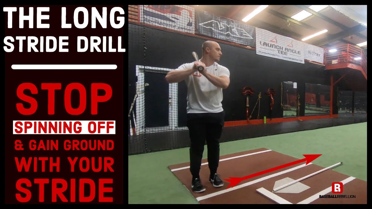 Long Stride Drill Baseball Rebellion Youtube