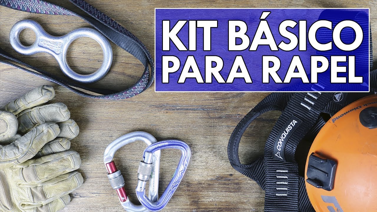Equipamentos Kit Básico Para Rapel Como Montar Youtube