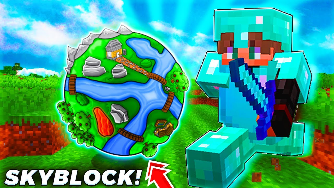 I Tried Out A Brand New Skyblock Server In 2023 Youtube