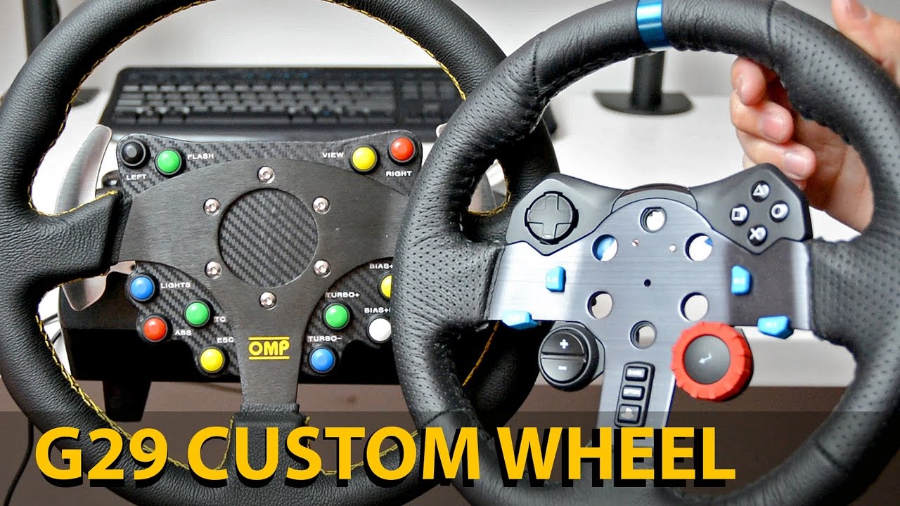 G29 Custom Wheel Mod How To Install Logitech Upgrade Diy