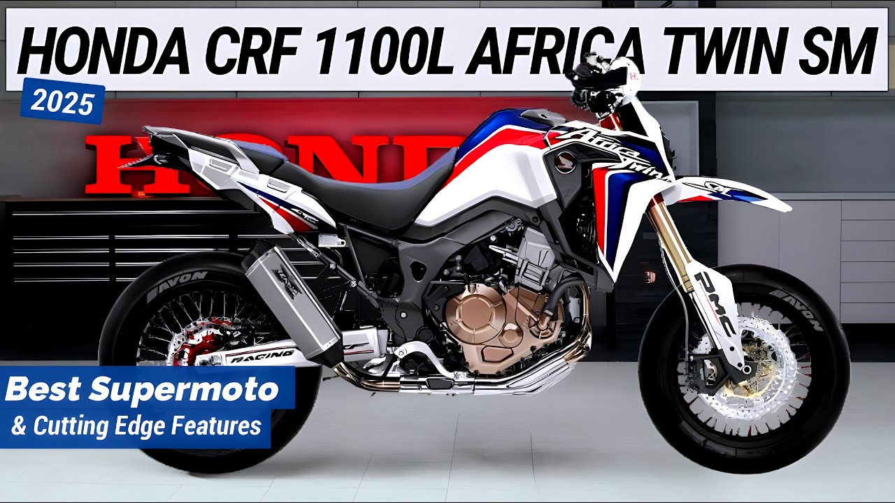 2025 Honda Crf 1100l Africa Twin Sm Supermoto Inspired Design And