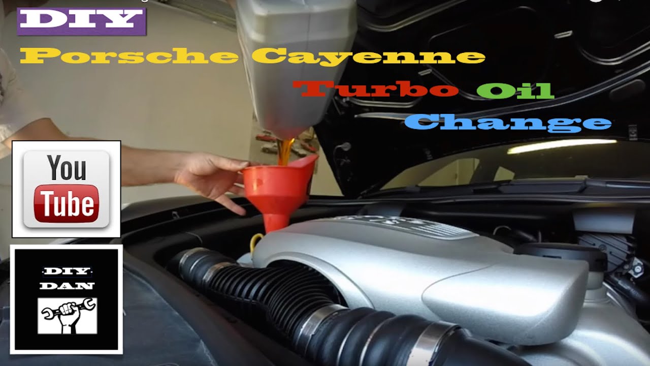Porsche Cayenne Turbo Oil Change Youtube