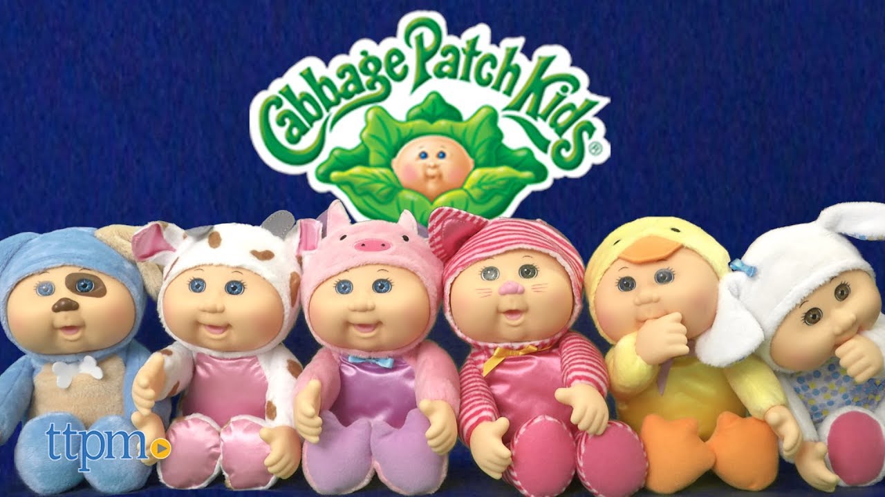 Cabbage Patch Kids Cuties Barnyard Friends From Wicked Cool Toys Youtube