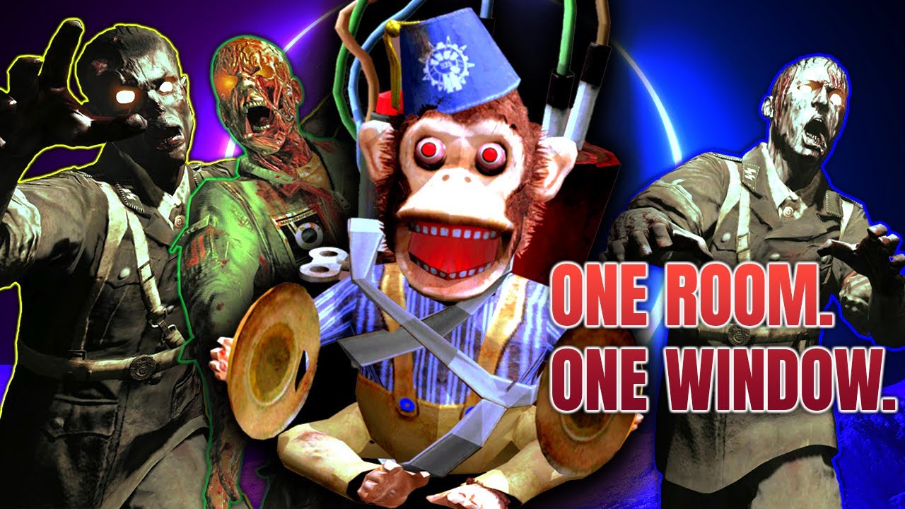 Bo3 Zombies One Window Challenge Custom Zombies Youtube