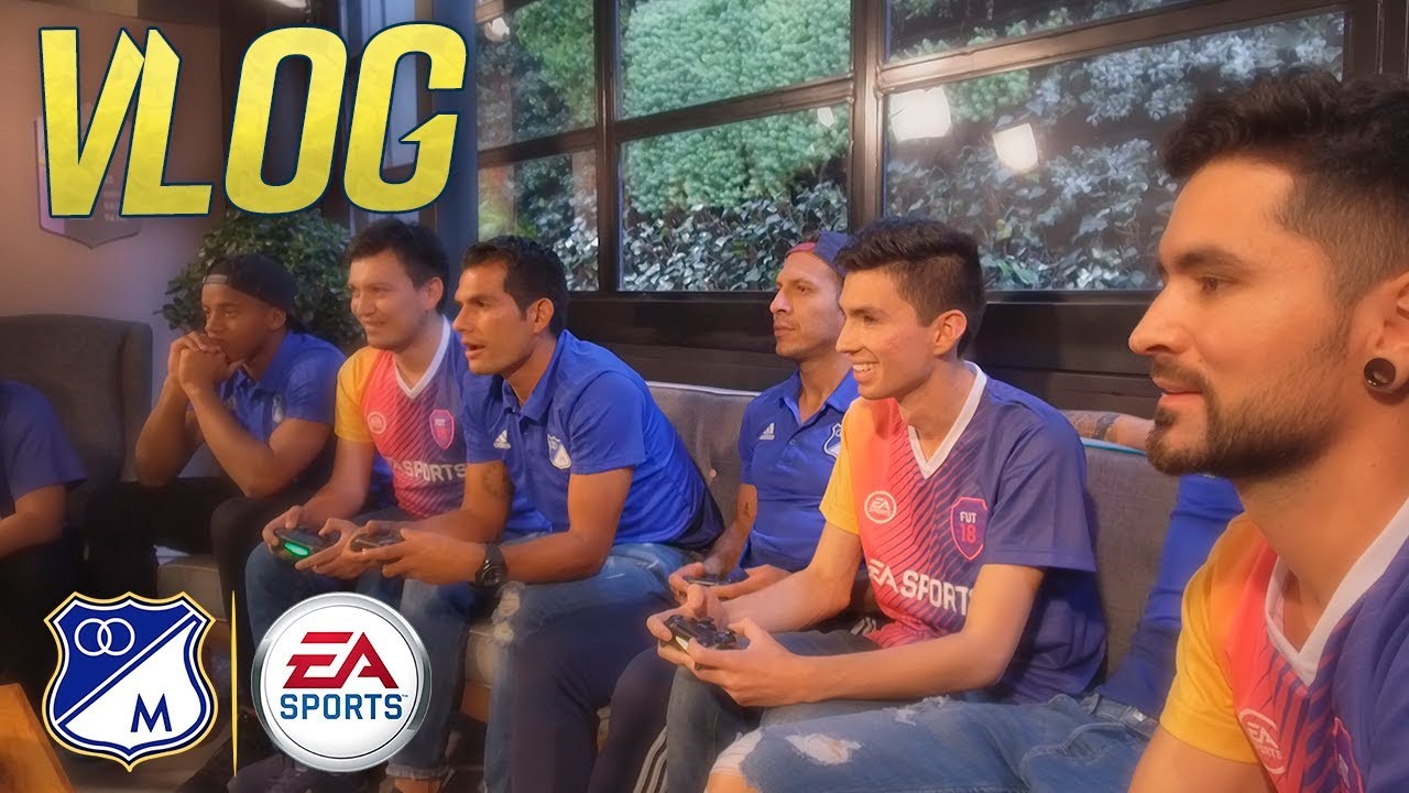 Jugando Fifa Con Youtubers Y Futbolistas Vlog Youtube