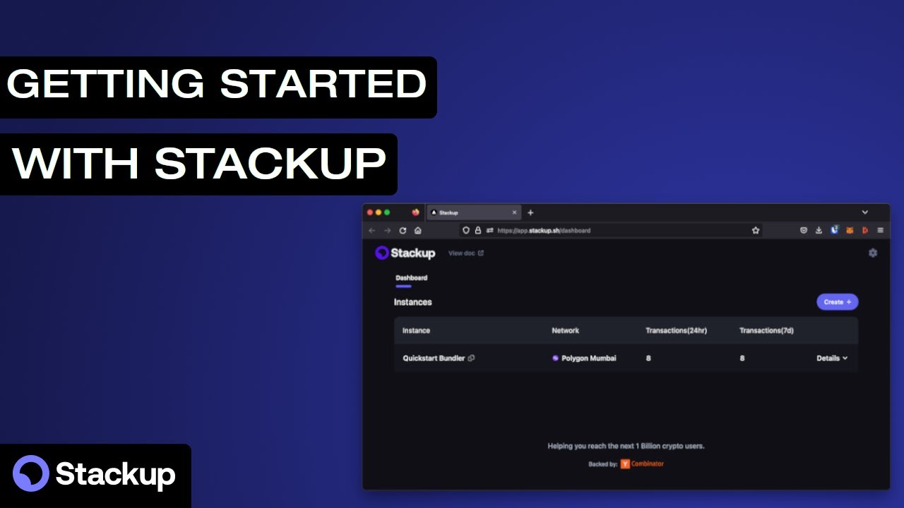 Stackup Quickstart Old Version Youtube