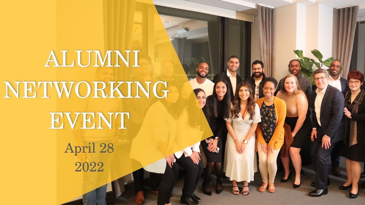 Alumni Networking Event April 2022 Youtube