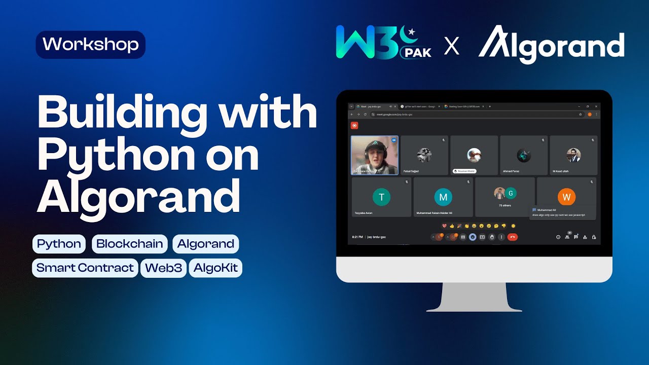 Building With Python On Algorand Algokit Live Coding Smart