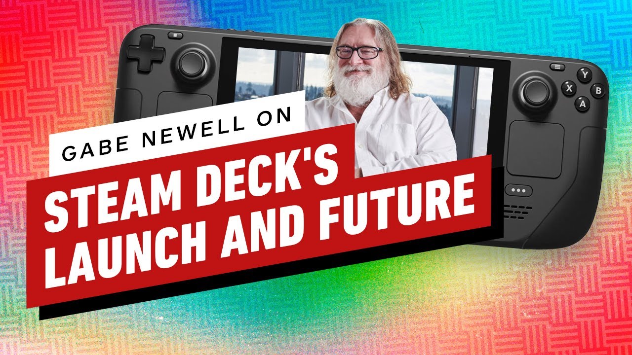 Gabe Newell On Steam Deck S Launch And Future Youtube