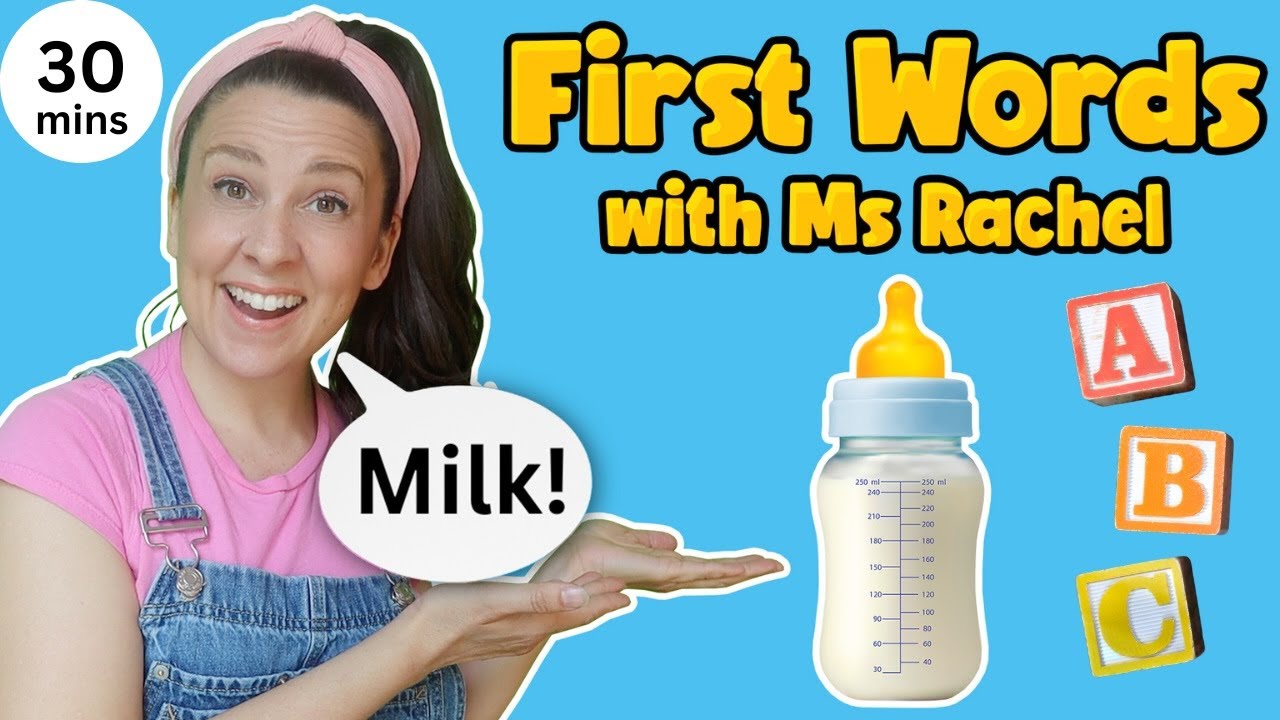 Safe Video Baby S First Words With Ms Rachel Videos For Babies