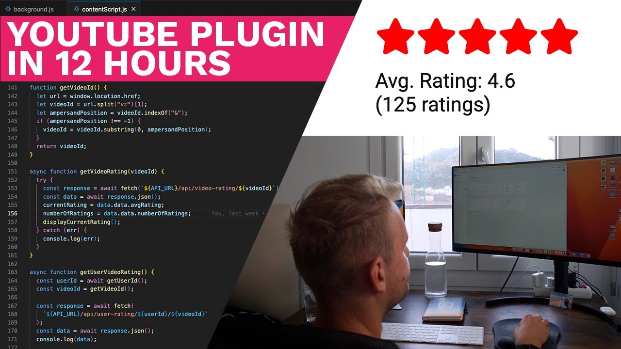 Coding A Youtube Browser Plugin In One Day Youtube
