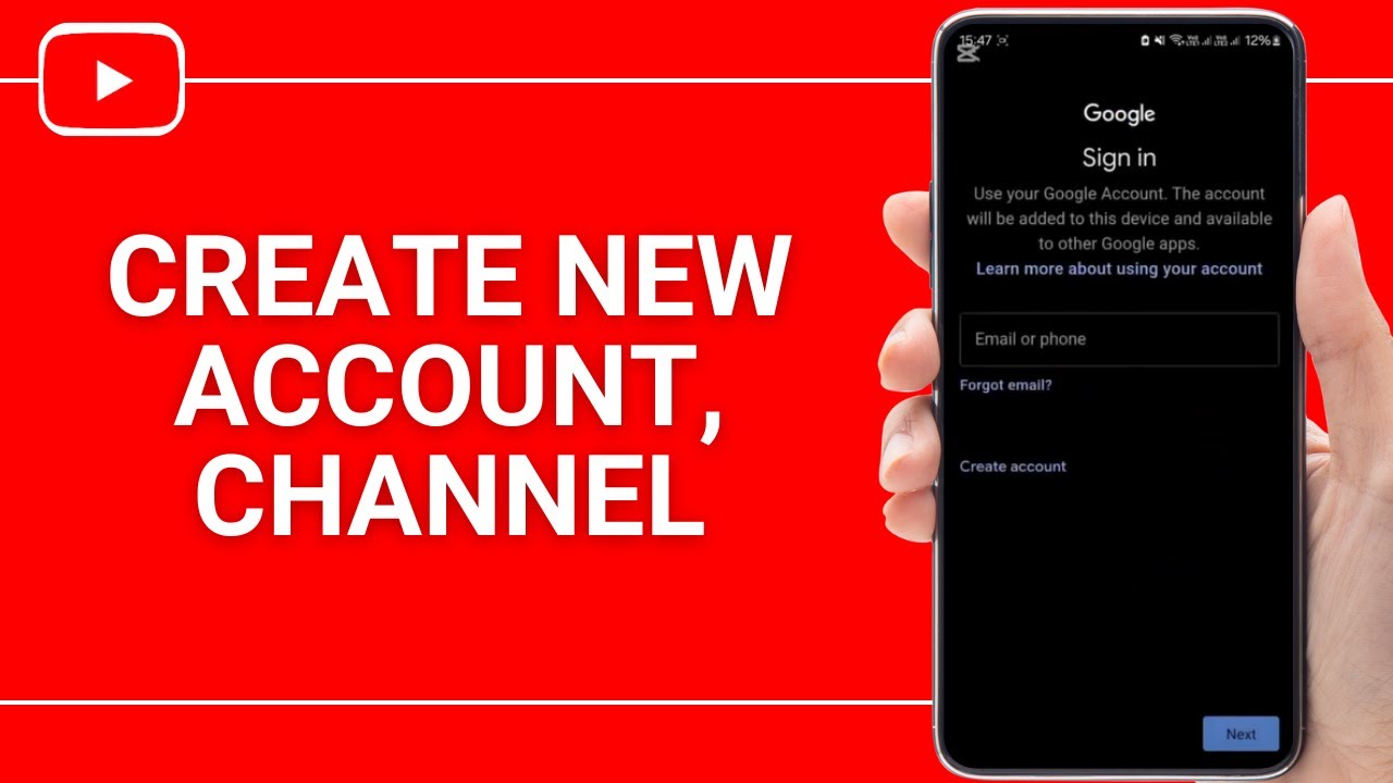 How To Create Account On Youtube Create New Youtube Channel 2025