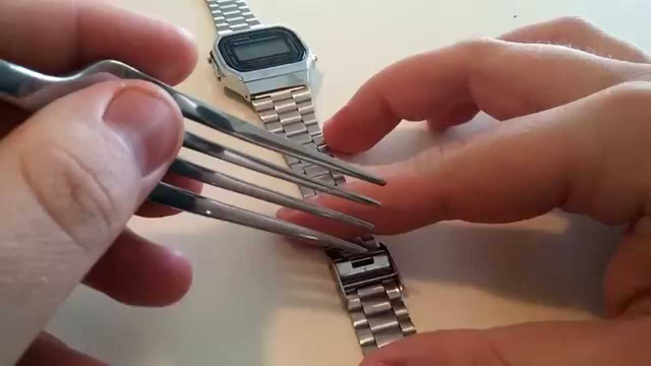 Adjusting Casio Watch Band Online