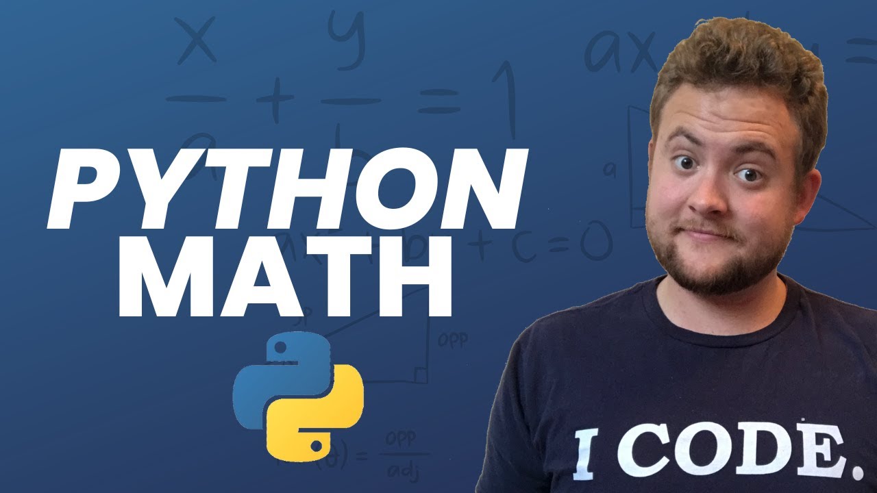 How To Do Math In Python Youtube