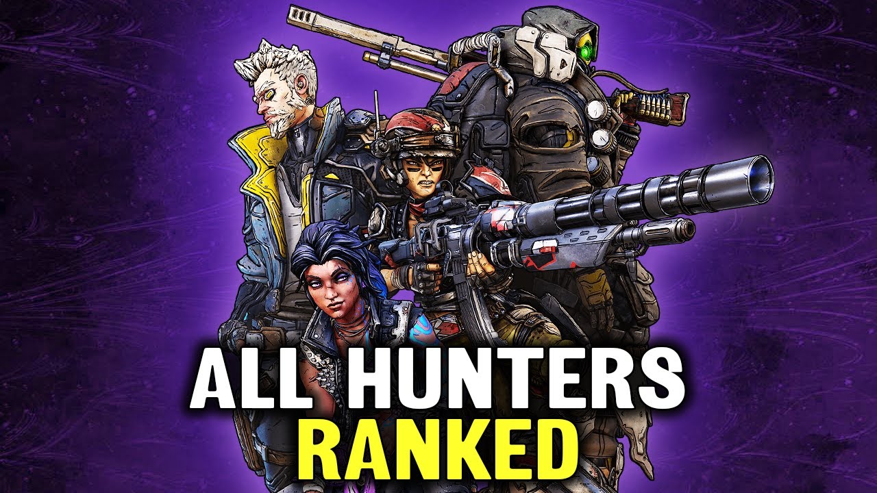Ranking Every Vault Hunter In The Borderlands Series Youtube