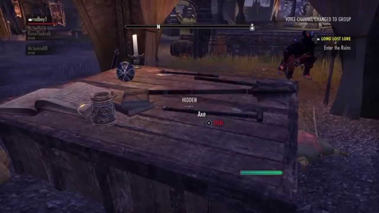 Elder Scrolls Online Iron Steel Ignot Farming Quick Blacksmith Xp
