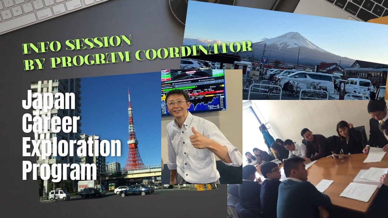 Japan Career Exploration Program Info Session June2024 Youtube