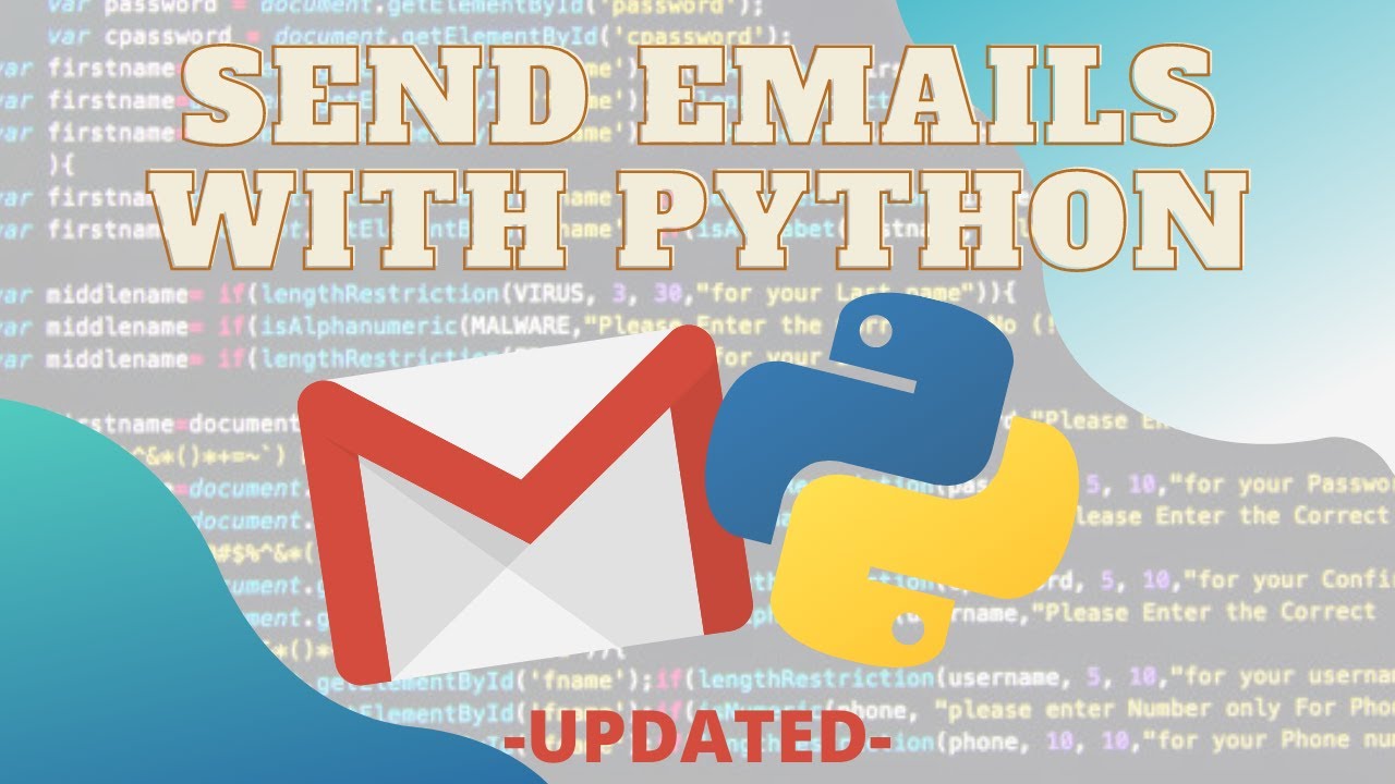 Send Emails With Python Updated Youtube