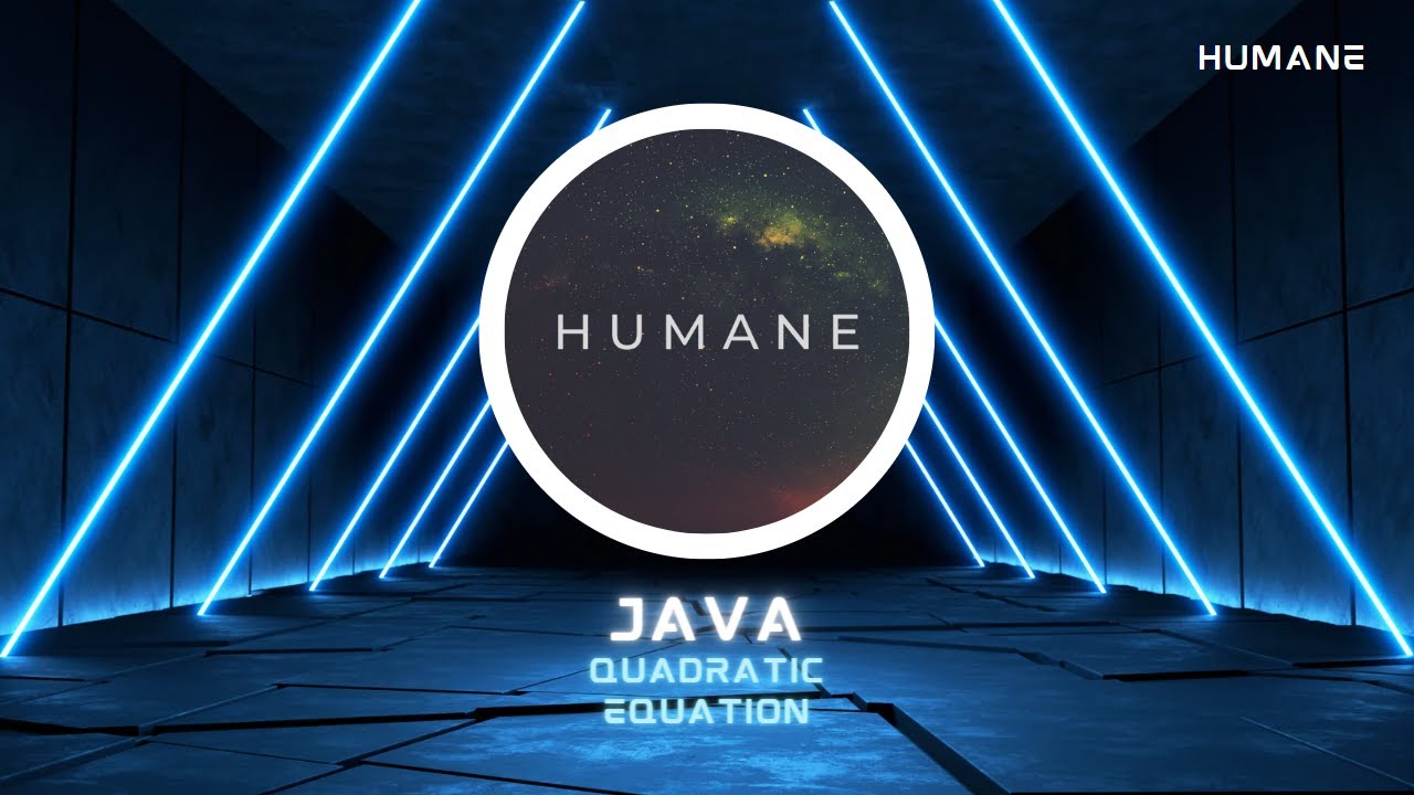 Java Program To Solve A Quadratic Equation Youtube