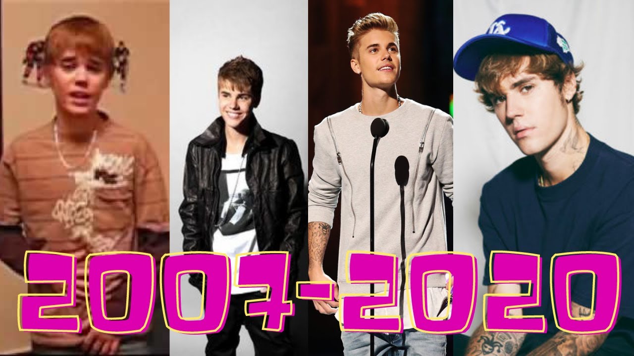 The Evolution Of Justin Bieber 2007 2020 Youtube