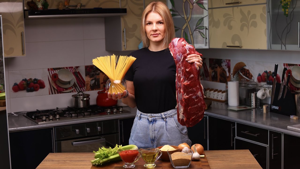 Meat Pasta Recipe Youtube