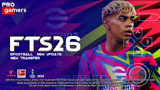 Fts 26 Mobile Mod Ufl 300mb Update New Kits Latest Transfer 2025 26 ...