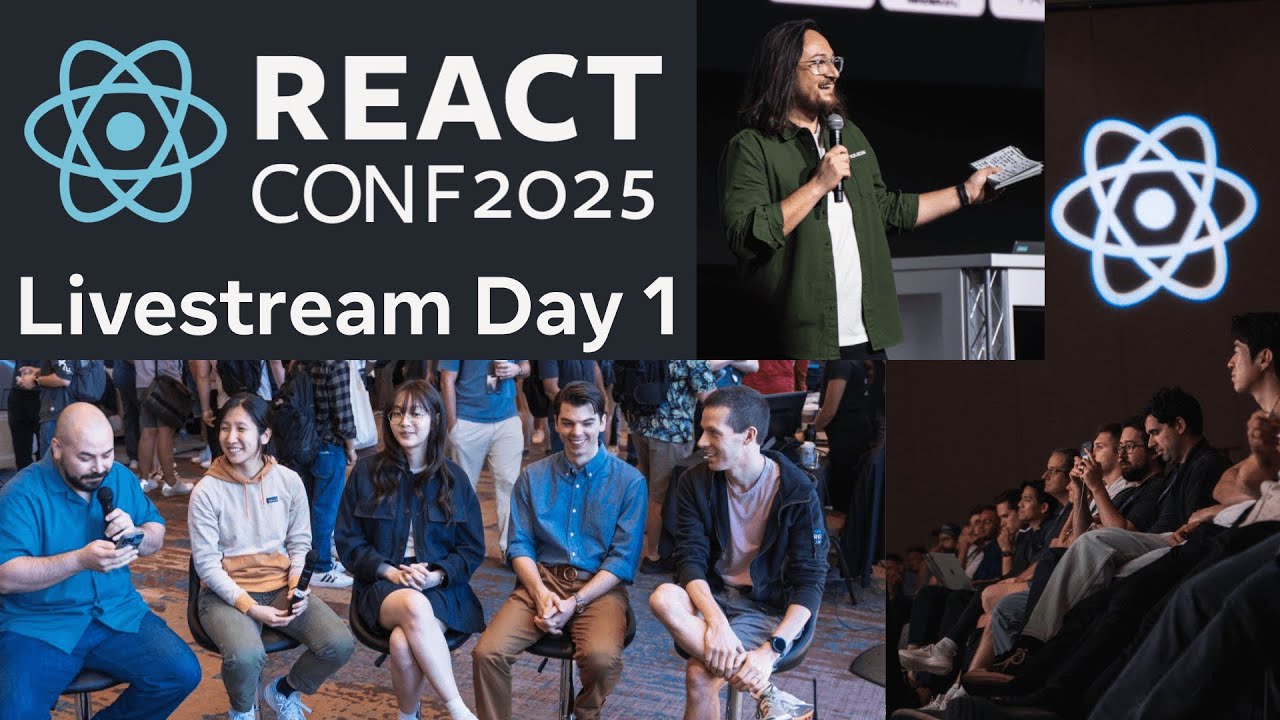 React Conf 2025 Day 1 Youtube
