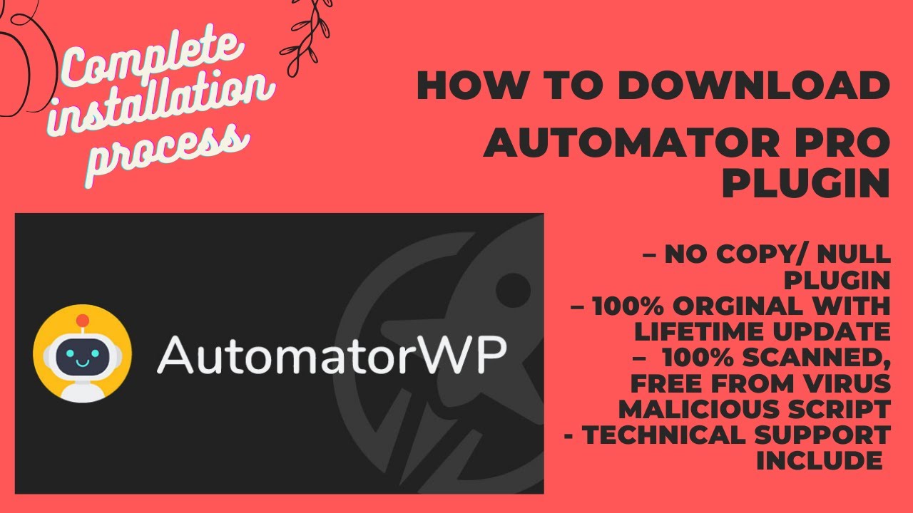 Automatorwp Plugin Download With Lifetime Update In Cheap Price Youtube