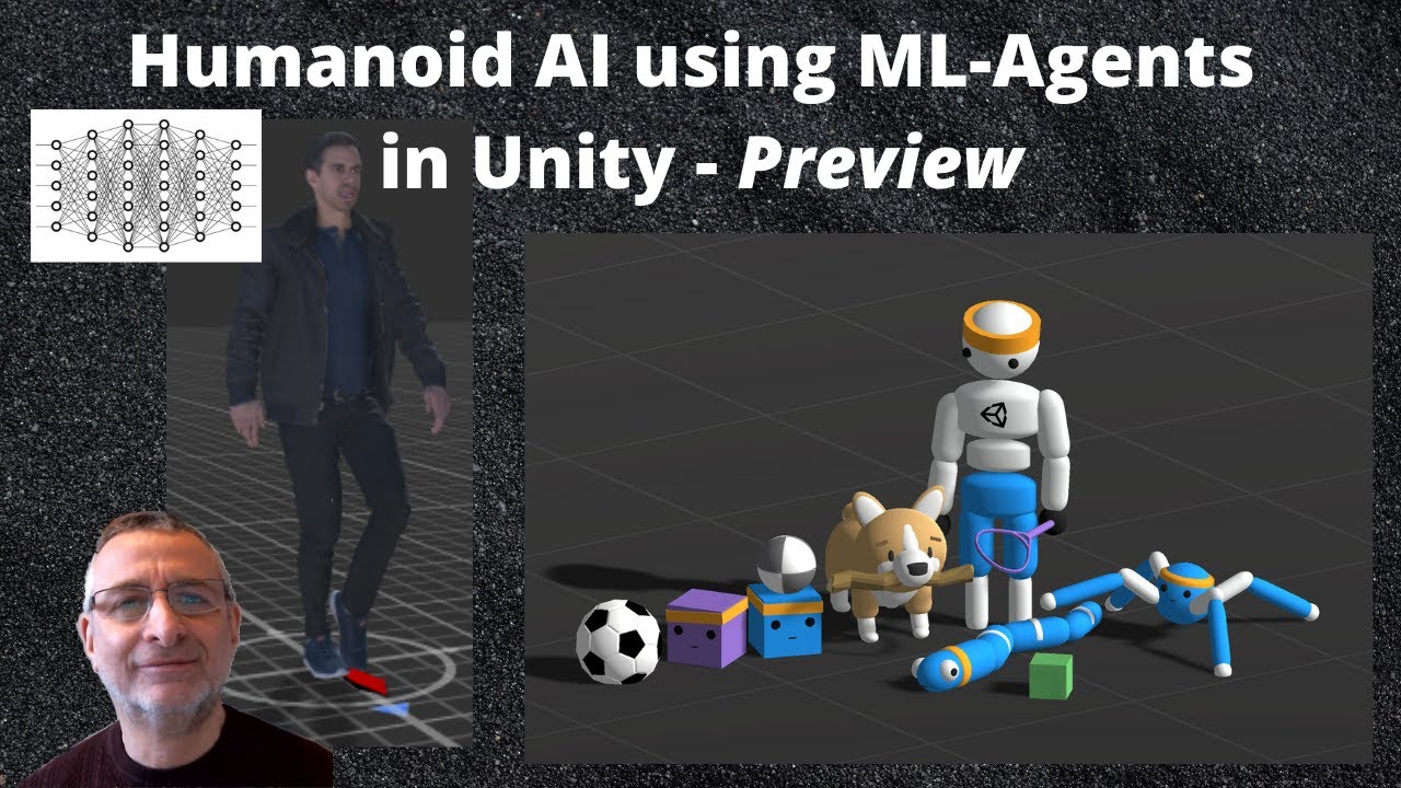 Humanoid Ai Using Ml Agents In Unity Preview Youtube