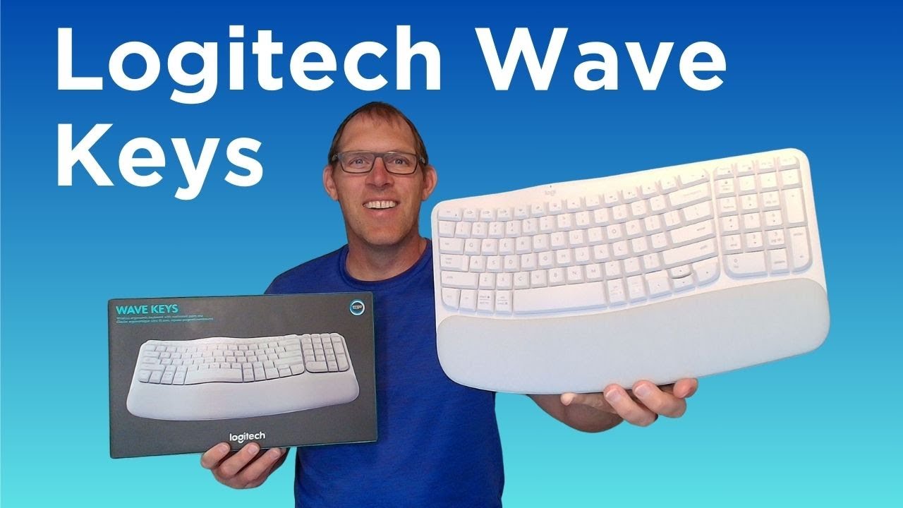 Logitech Wave Keys Keyboard Youtube