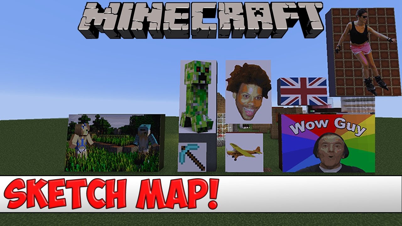 Minecraft Plugin Tutorial Sketch Map Youtube